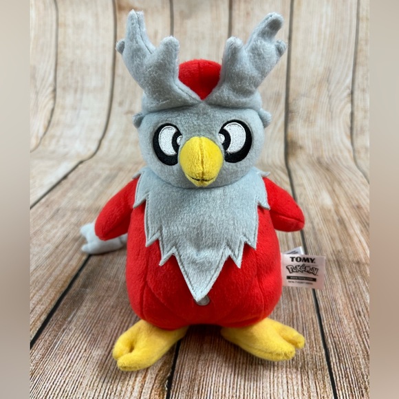 Pokemon | Toys | Pokemon Delibird Plush Tomy Stuffed Animal | Poshmark